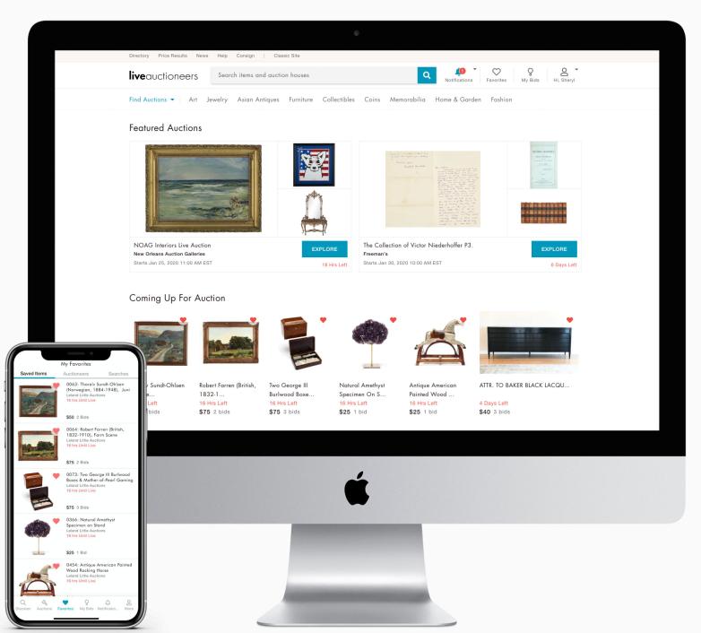 LiveAuctioneers Reports Record-Setting Year with 31% Growth in Online ...