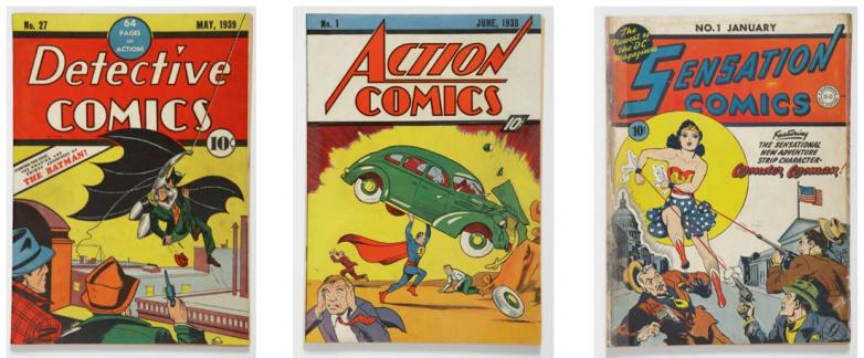 Sotheby's to Offer Rare Superman & Batman Comics in Complete DC Comics ...