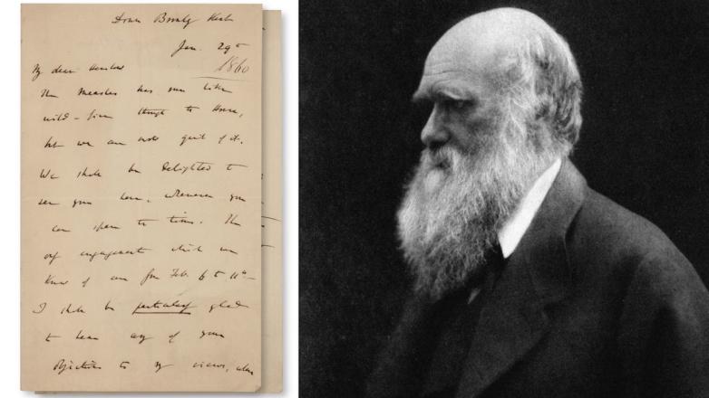Darwin Letter on the Success of Origin of Species Sells For $144,020 ...