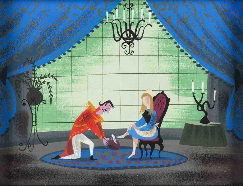 Mary Blair's Cinderella Concept Paintings Lead Heritage Disney Auction