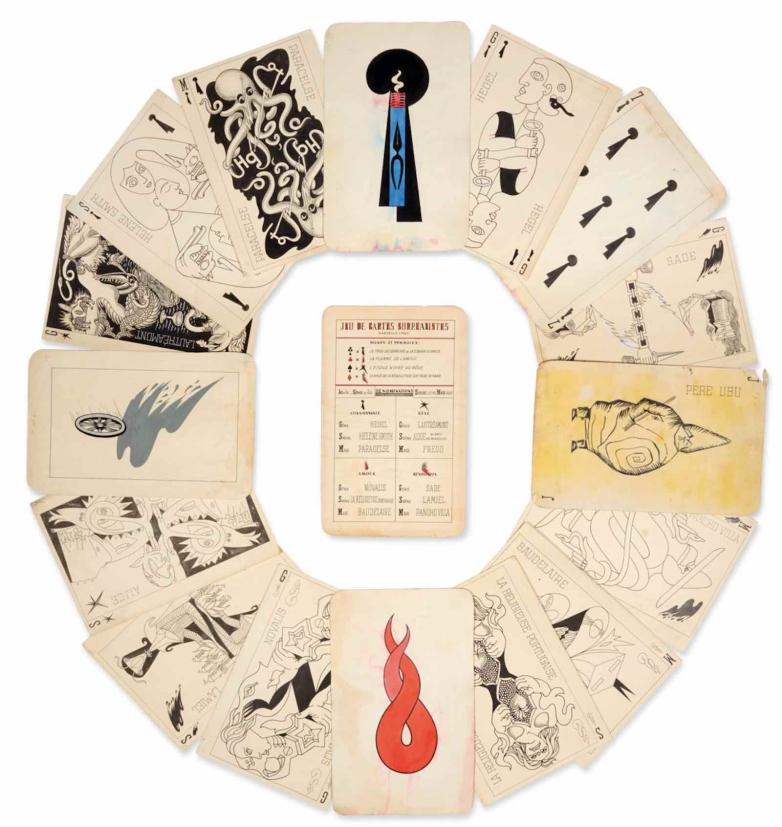 Illuminated Missal, Surrealist Card Game, and Diderot's Encyclopedia at ...